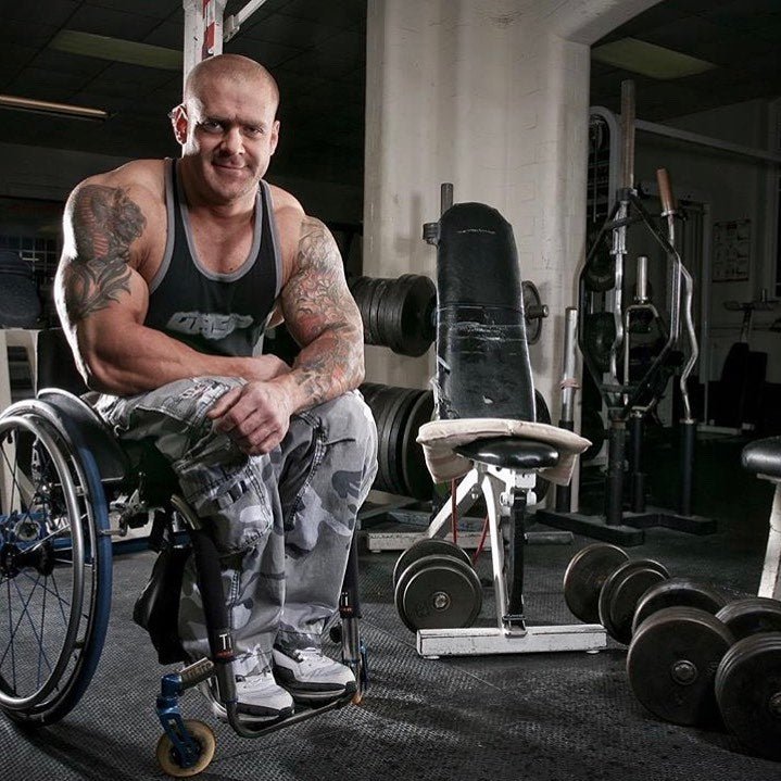 IFBB Wheelchair Bodybuilding Champion Dan Smith endorses Xenca